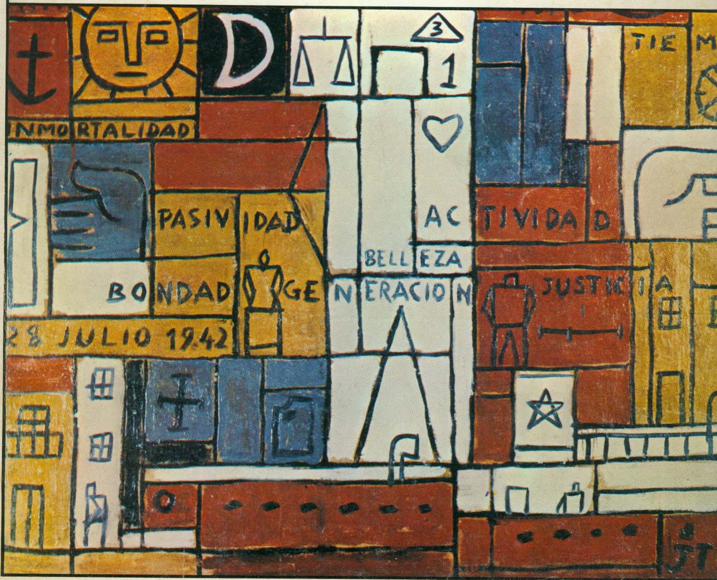 Obra inédita de Joaquín Torres-García se expone en Madrid