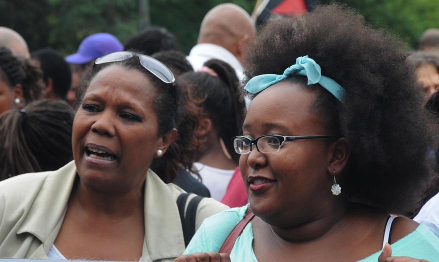 Marcha contra el racismo
