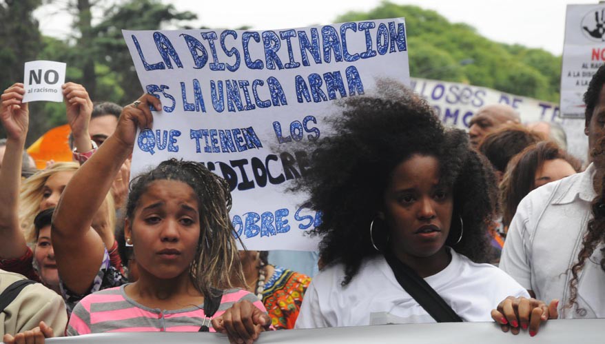 Marcha contra el racismo