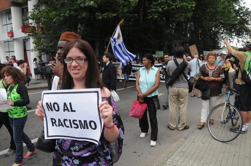 Marcha contra el racismo