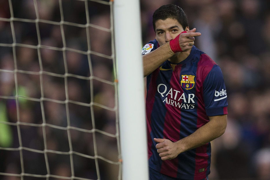 Suárez máximo goleador del 2014