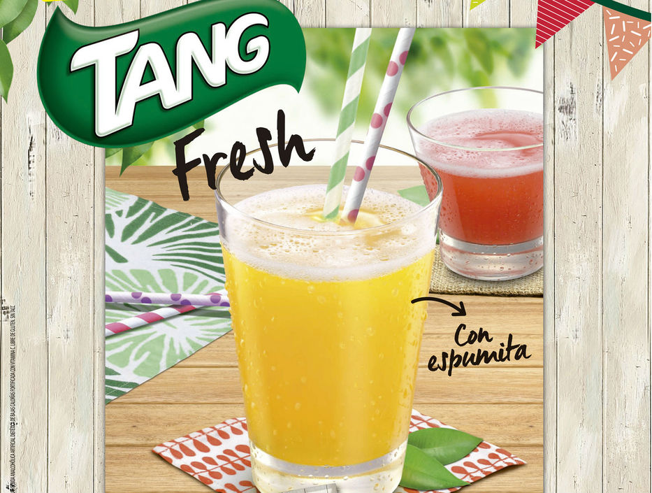 Tang innova el mercado de los jugos con su línea Fresh