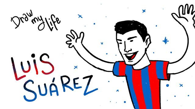La vida de Luis Suárez retratada en dibujos animados por un programa ...
