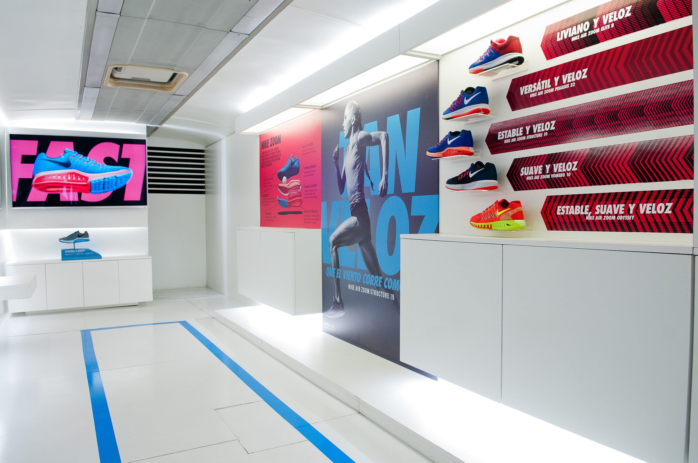 Nike presenta el Nike Running Bus