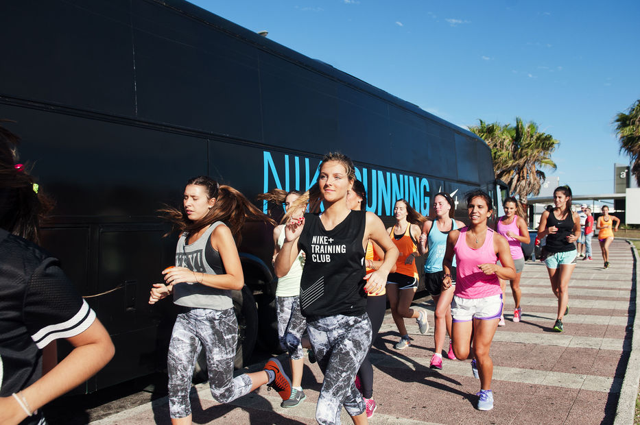 Nike presenta el Nike Running Bus