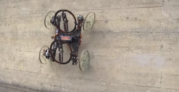 ¿Conocés a VertiGo, el robot de Disney que ''desconoce'' la gravedad?