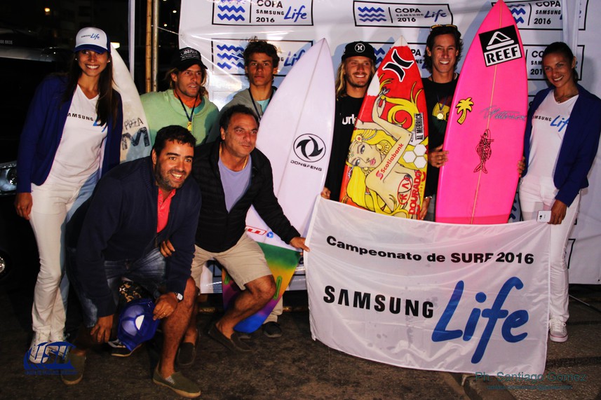 Sebastián Olarte ganó la 2.ª etapa del Circuito Uruguayo de Surf