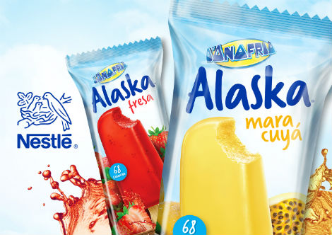Helados Alaska de Nestlé, un éxito en Perú