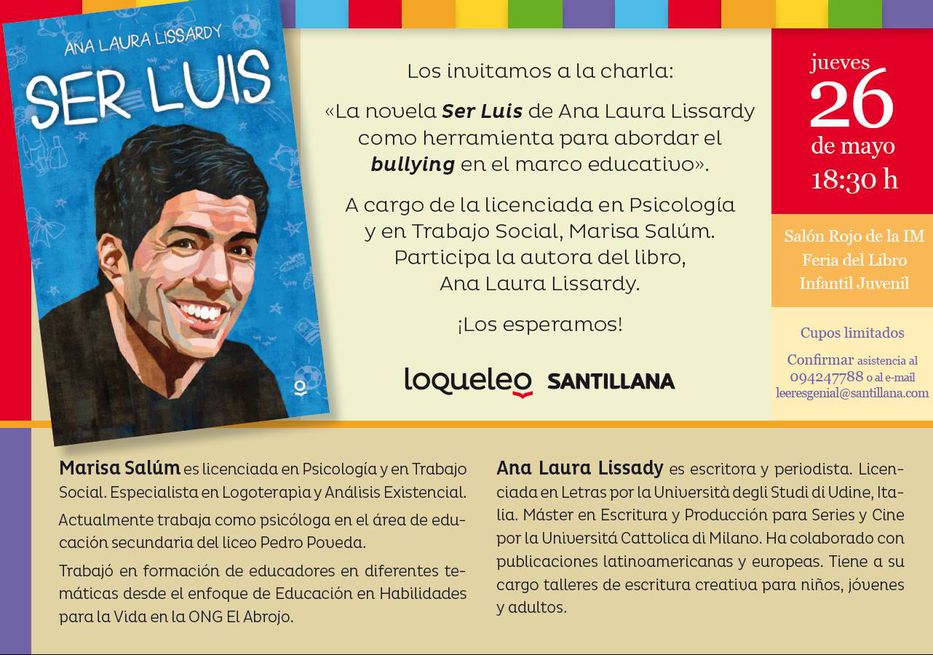 Ana Laura Lissardy hablará de su libro “Ser Luis” como herramienta para ...
