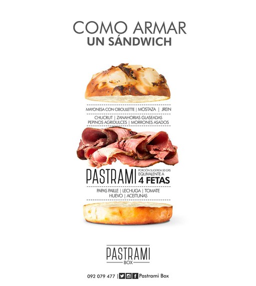 Pastrami Box llega a tu puerta listo para servir a la mesa