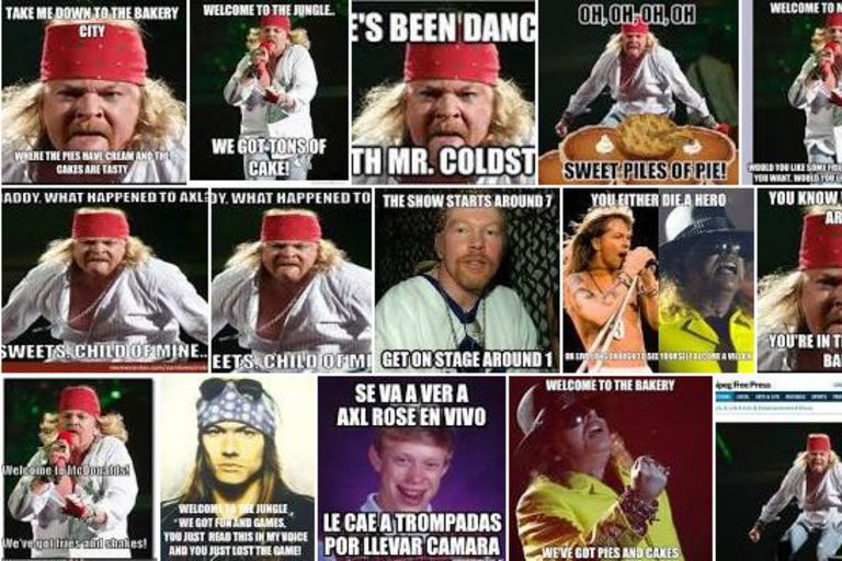 Axl Rose No Quiere Que Sus Fotos Se Conviertan En Memes