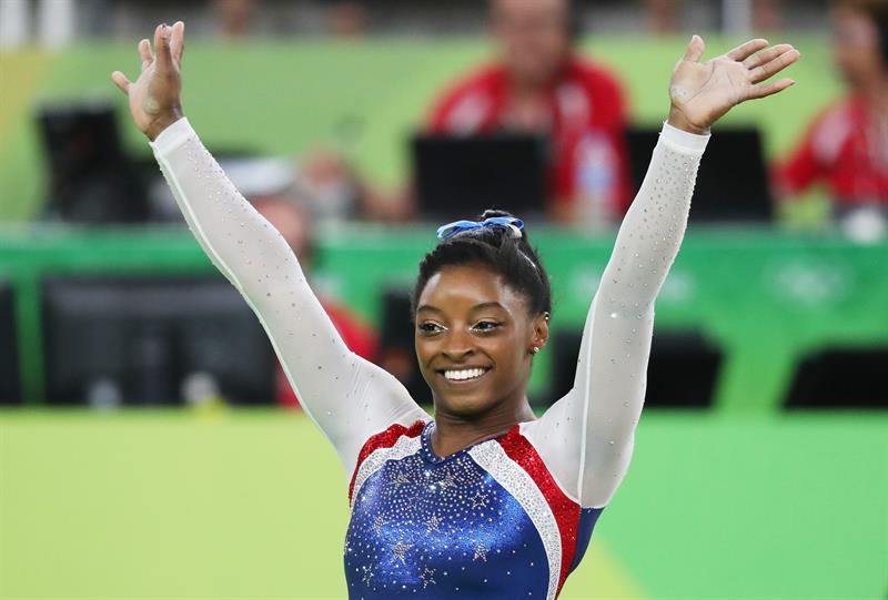 La estadounidense Simon Biles arrasó con el oro en la gimnasia artística