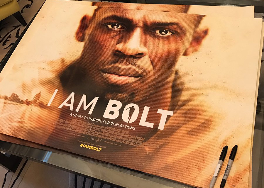 Usain Bolt presentó 'I am Bolt', el documental sobre su carrera