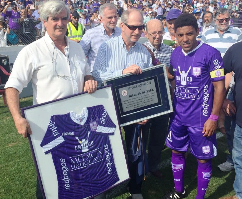 Nico Olivera se despidió ante su gente en el Estadio Luis Franzini