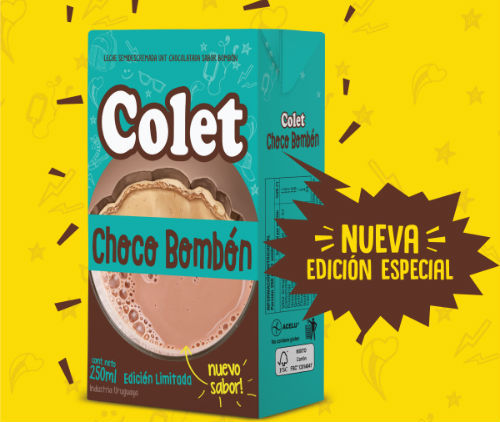 Colet vuelve a sorprender con una edición especial de su Colet Choco Bombón
