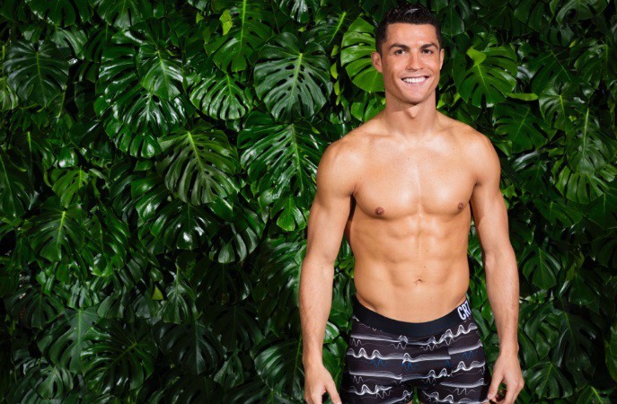Cristiano Ronaldo presentó su nueva campaña de ropa interior