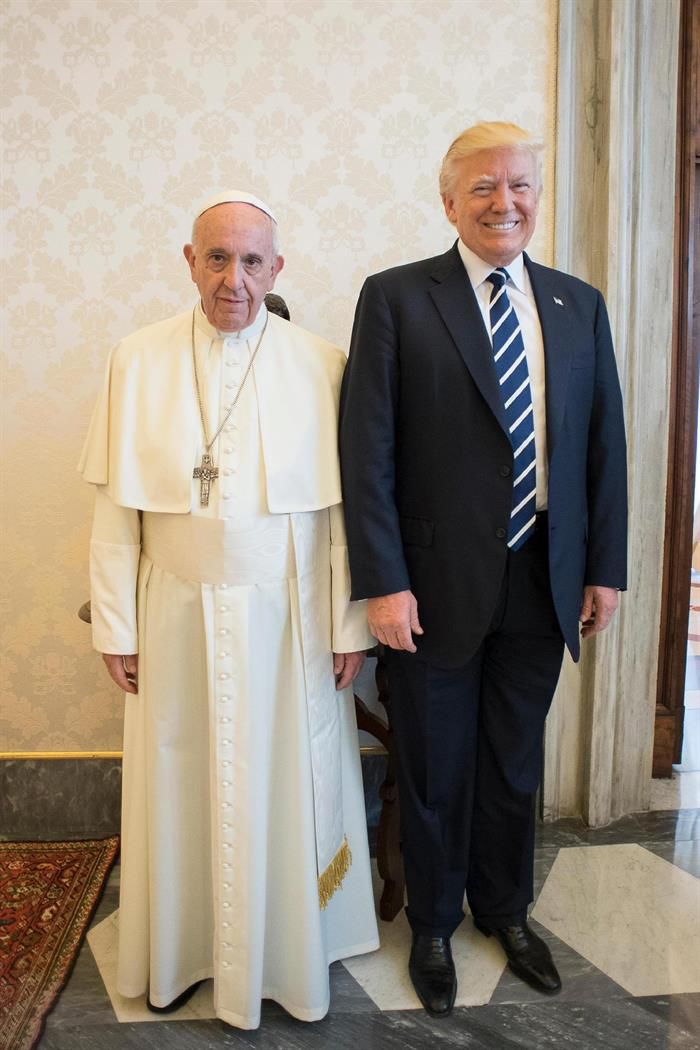 El papa Francisco y Donald Trump son los líderes más seguidos en Twitter