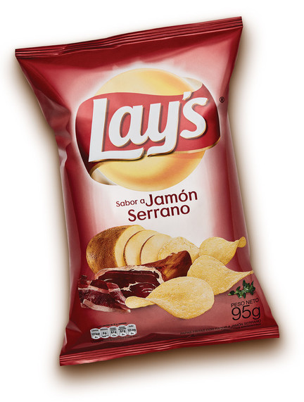 Nuevas LAY´S® sabor Jamón Serrano y sabor Queso Crema & Cebolla