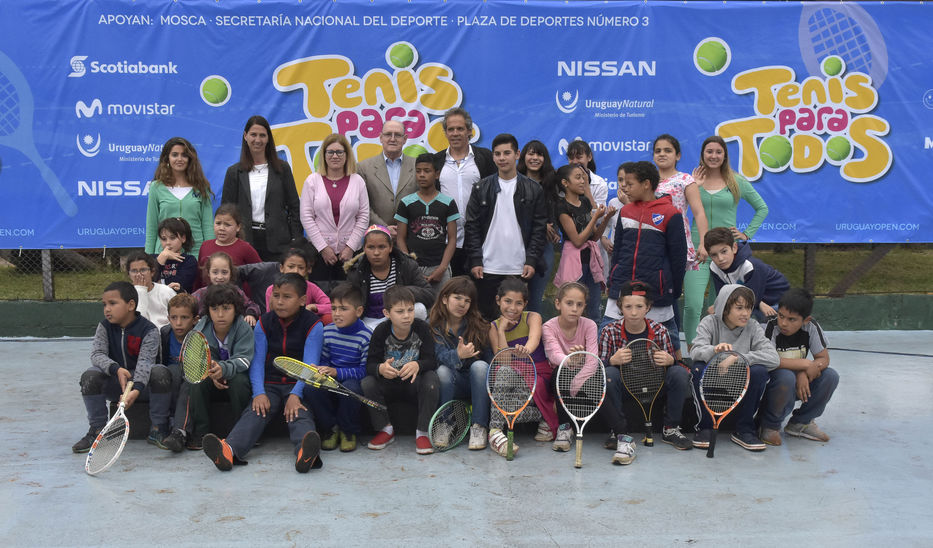 Devoto participó de la sexta temporada del programa Tenis Para Todos