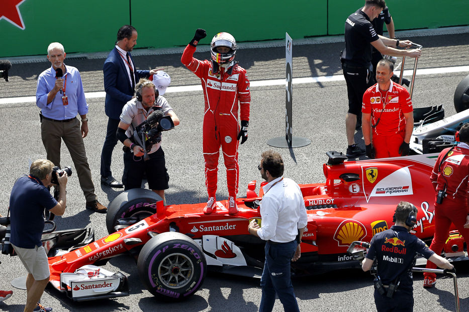 Fórmula 1: Vettel logró su pole 50 y Hamilton saldrá tercero en México