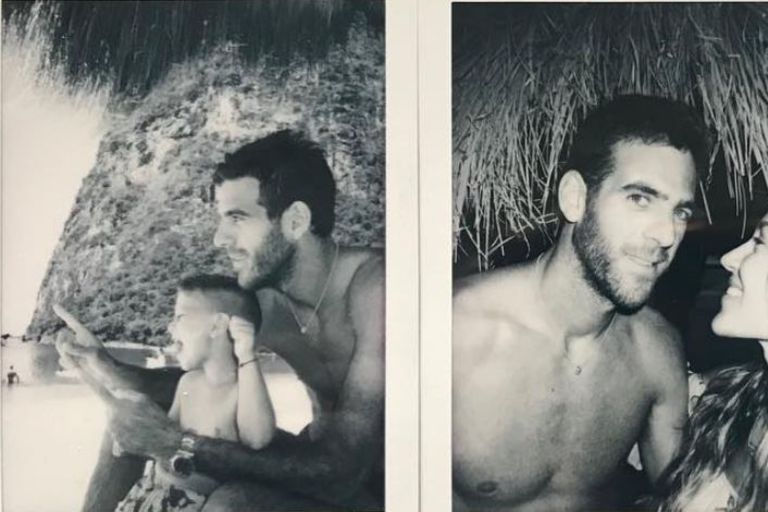 El primer mensaje de amor de Del Potro a Jimena Barón en las redes