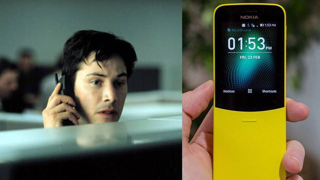 Nokia revive el 'Banana Phone' de Matrix, el que Neo usaba en 1999
