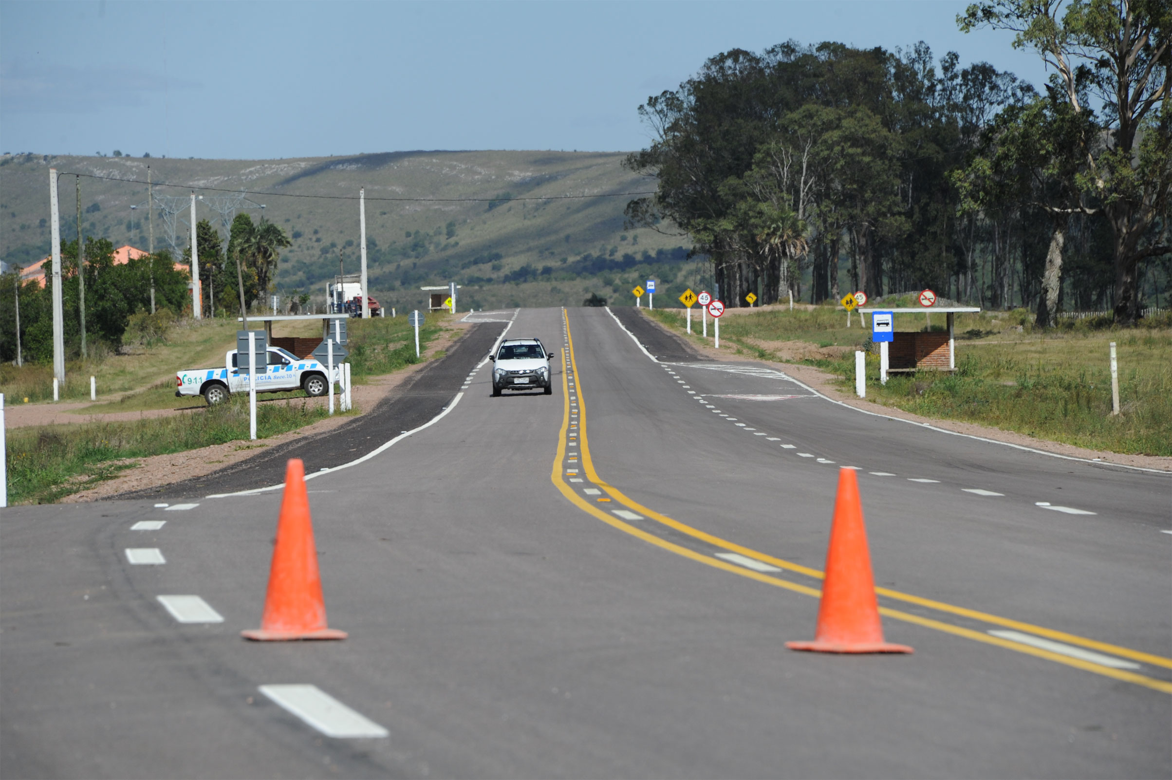 Inauguraron las obras de rehabilitación de la Ruta 8, financiadas por ...