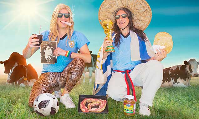 The Party Band presentó su canción para alentar a la selección uruguaya