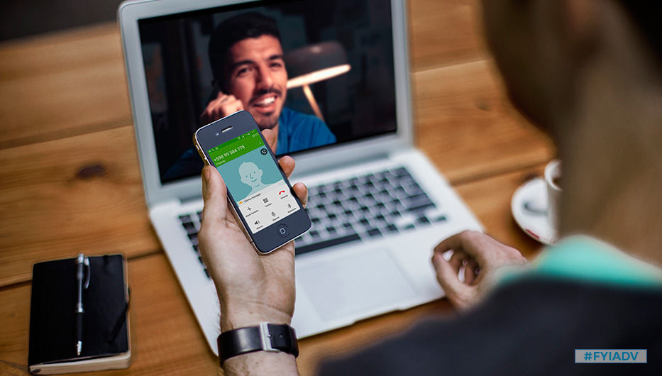 Línea directa con Luis Suárez se hace viral