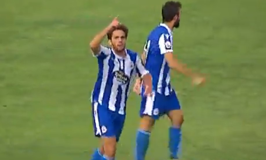 España: el uruguayo Guillermo May anotó su primer gol para el Deportivo ...