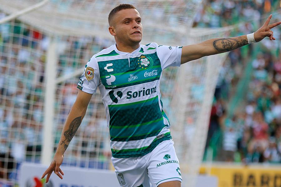 México: Jonathan Rodríguez anotó para Santos y está segundo en la tabla ...