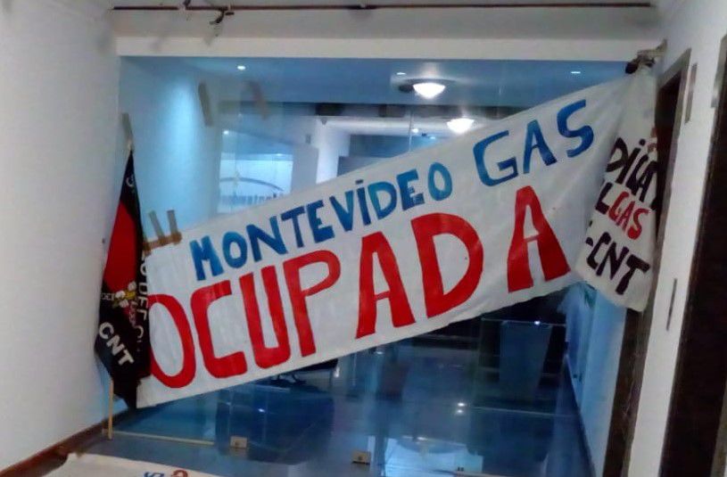 Trabajadores de Montevideo Gas ocuparon la empresa