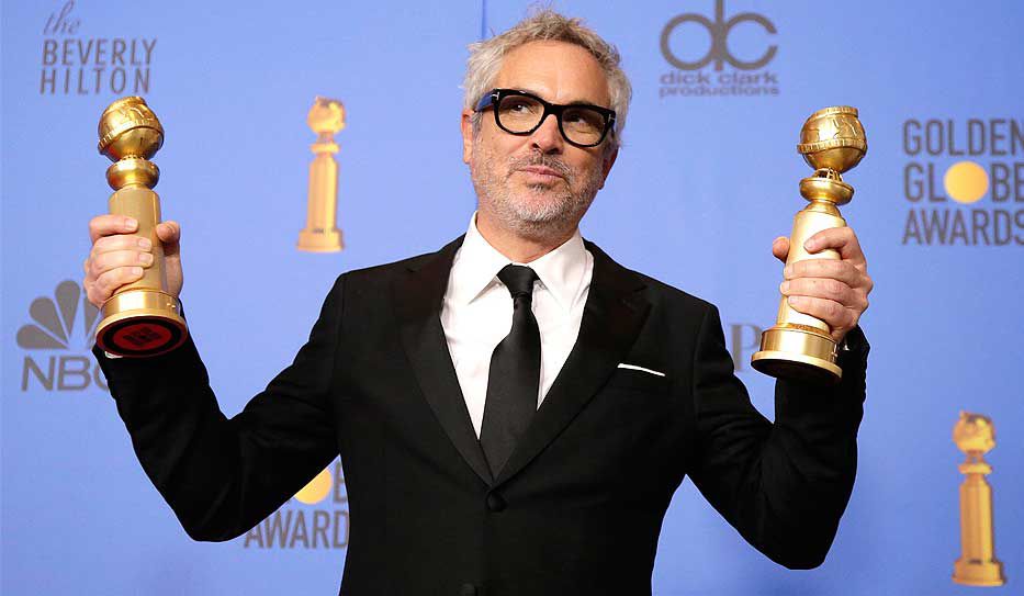 Alfonso Cuarón ganó dos Globos de Oro con el retrato en blanco y negro ...