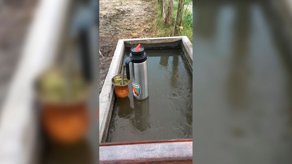 Impresionantes imágenes muestran el frío que hizo en el interior del país