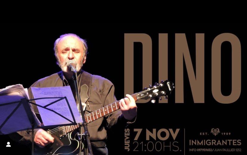 El legendario Dino muestra su faceta más rockera en Montevideo este jueves