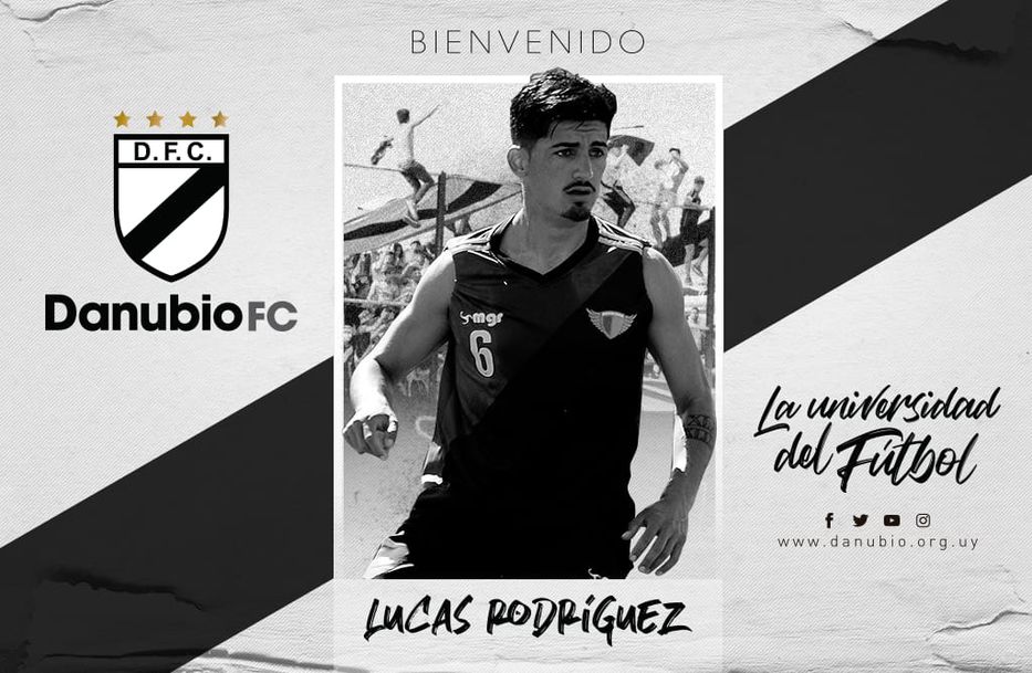 Danubio anunció la contratación de Lucas Rodríguez, su segunda alta ...