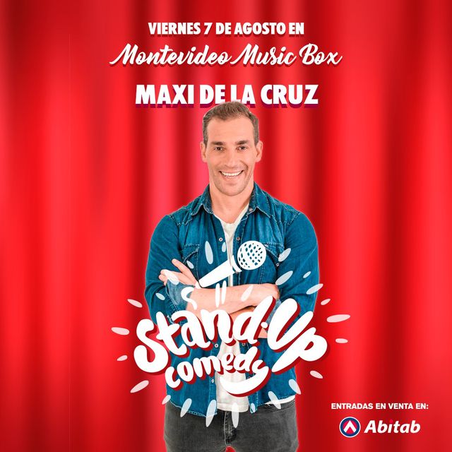 Maxi de la Cruz vuelve a actuar en vivo con un imperdible Stand-Up