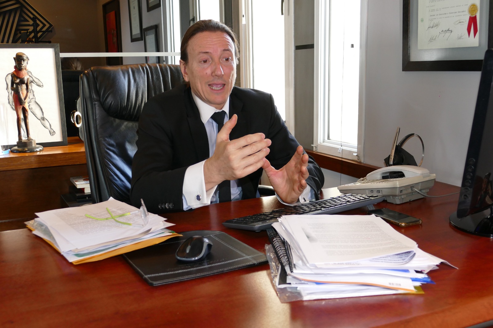 El doctor Renzo Gatto planteó una presentación conjunta de los "varones ...