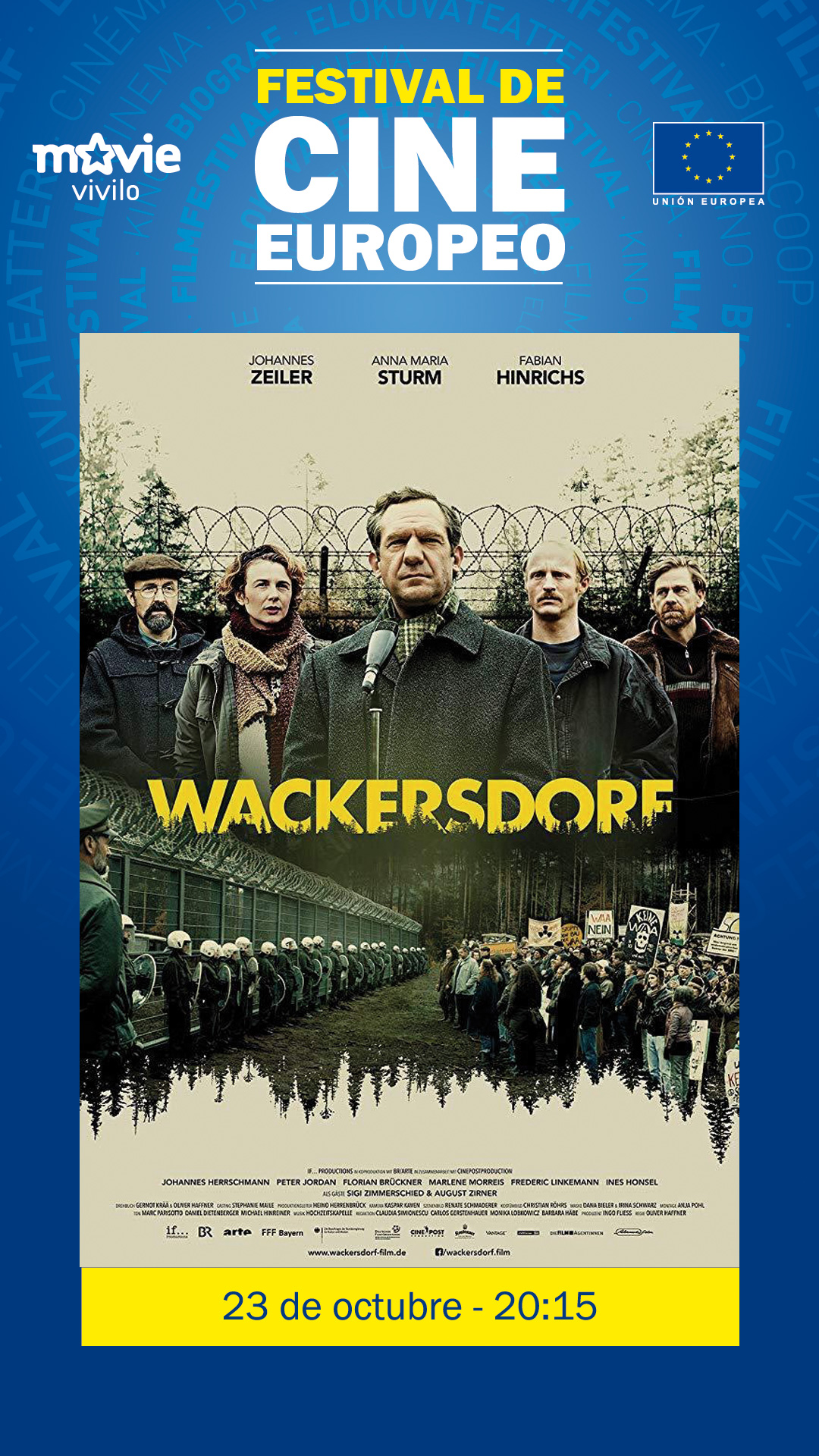Se desarrolla una nueva edición del Festival de Cine europeo en Movie
