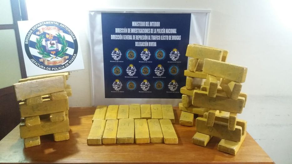 138 Kilos De Marihuana Fueron Decomisados En Rivera En Tres