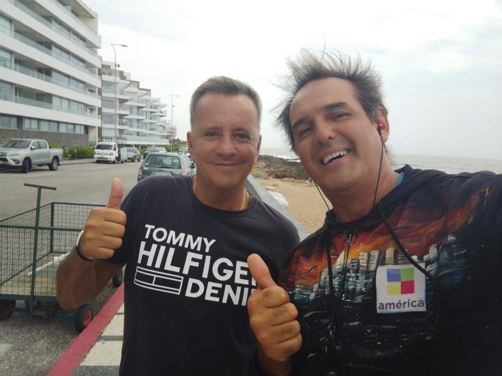 Julio Ríos: caminata por la rambla de Punta del Este, aprovechando el ...