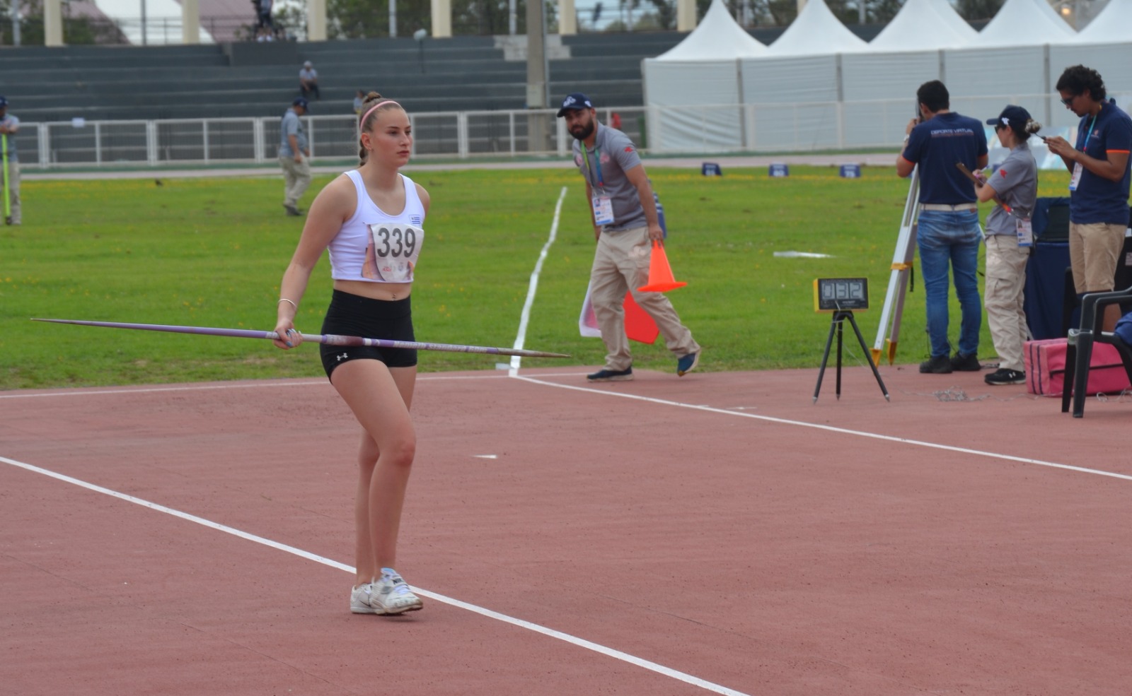 Juegos Odesur: Manuela Rotundo terminó cuarta en lanzamiento de jabalina