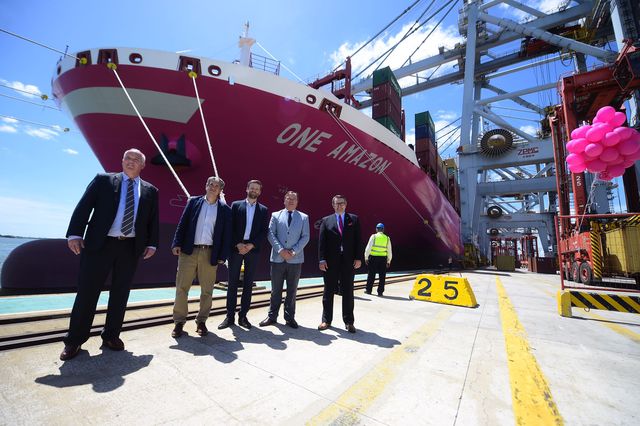 Naviera japonesa ONE destacó la operativa “eficiente” del Puerto de ...