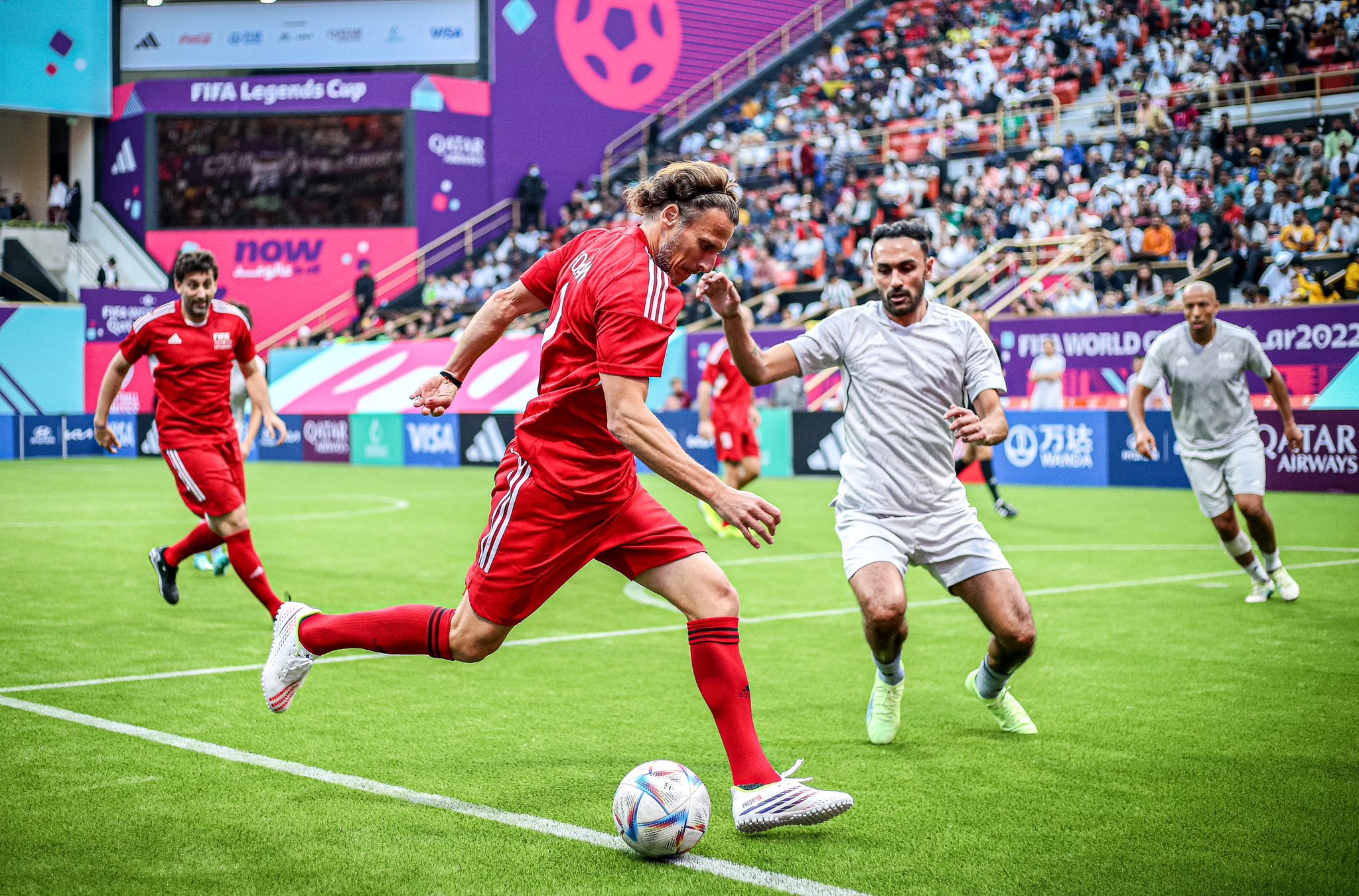 Diego Forlán anotó por tres en final de la Copa Leyendas de FIFA y fue ...