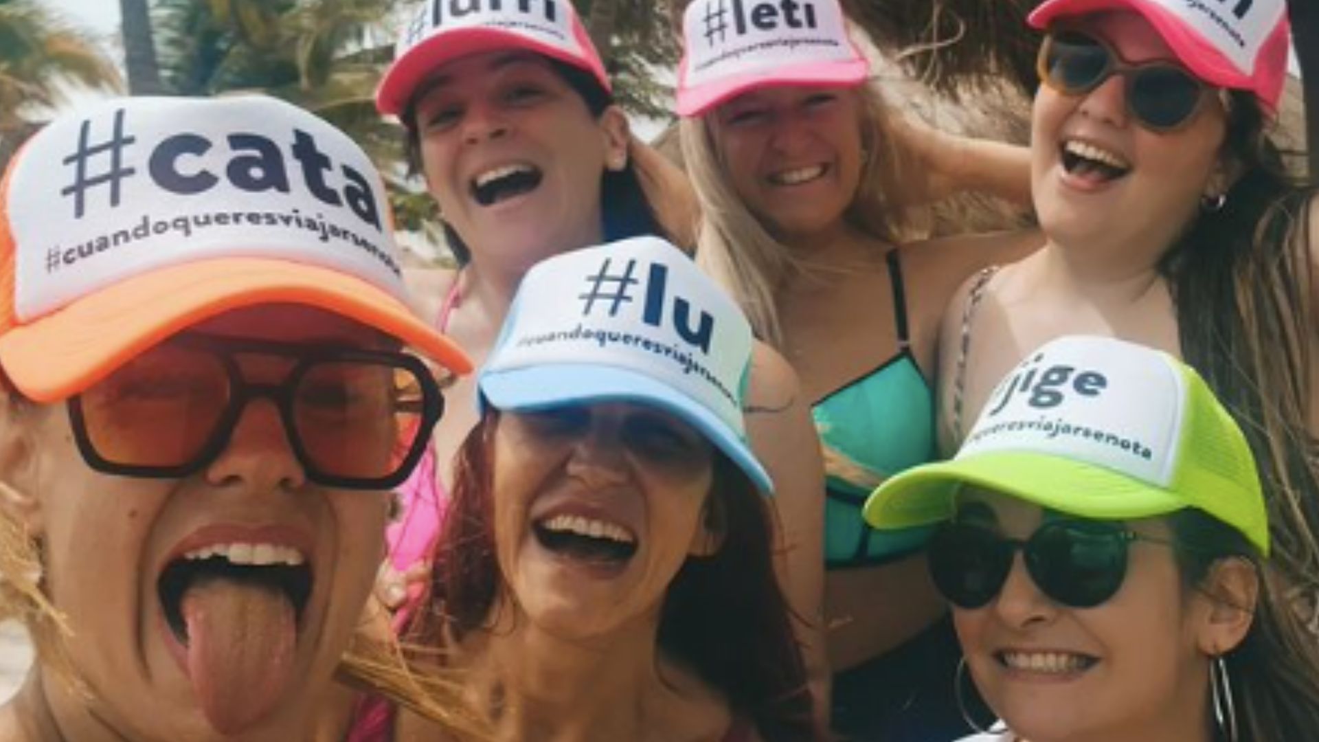 Cata, Luciana Acuña, Lucía Rodríguez, Leti Cohen, Denise y Jimena ...