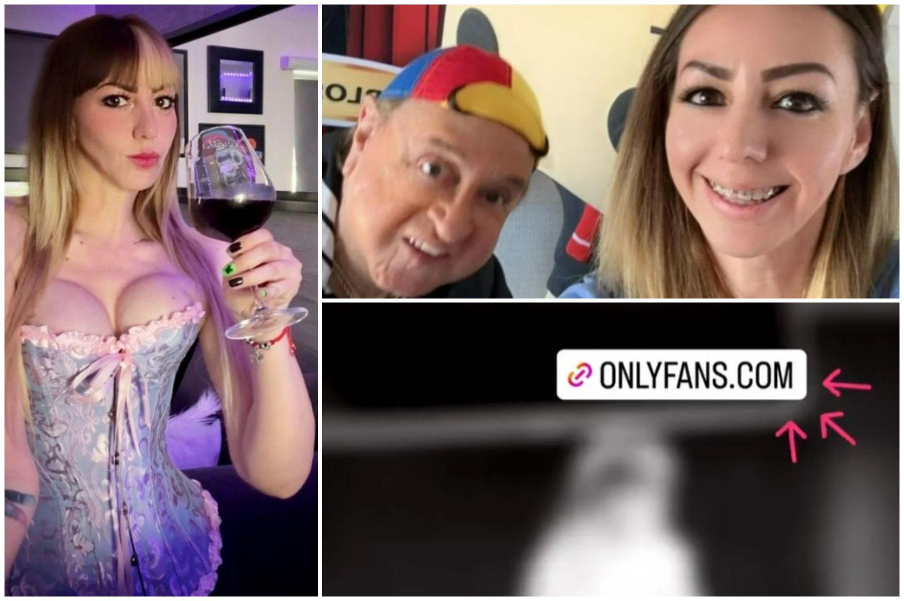 ¡Chanfle! La hija menor de Quico abrió cuenta en OnlyFans y vende imágenes eróticas