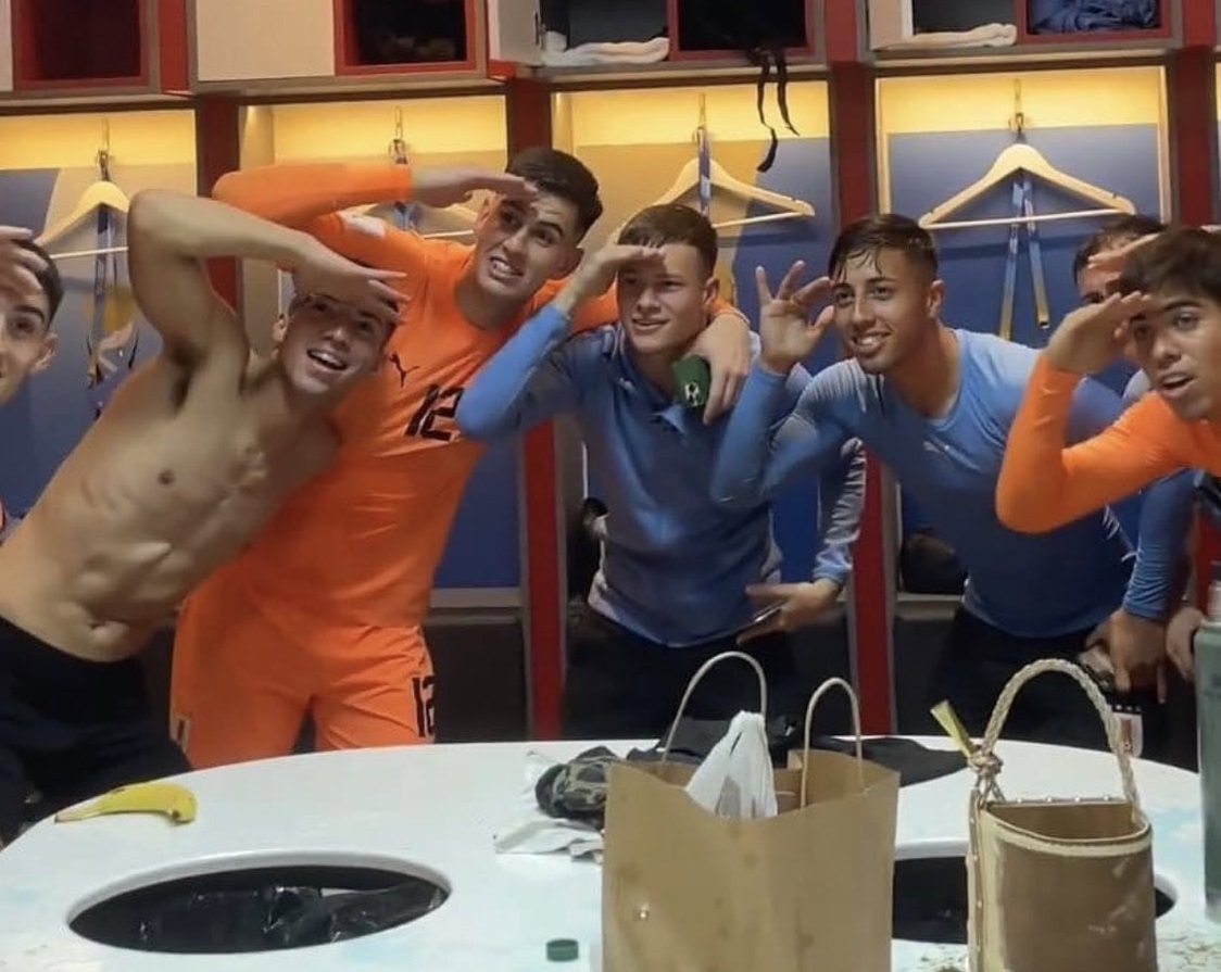 Sub-20: El festejo con chicana para Andrey Santos, el que buscaba rival ...