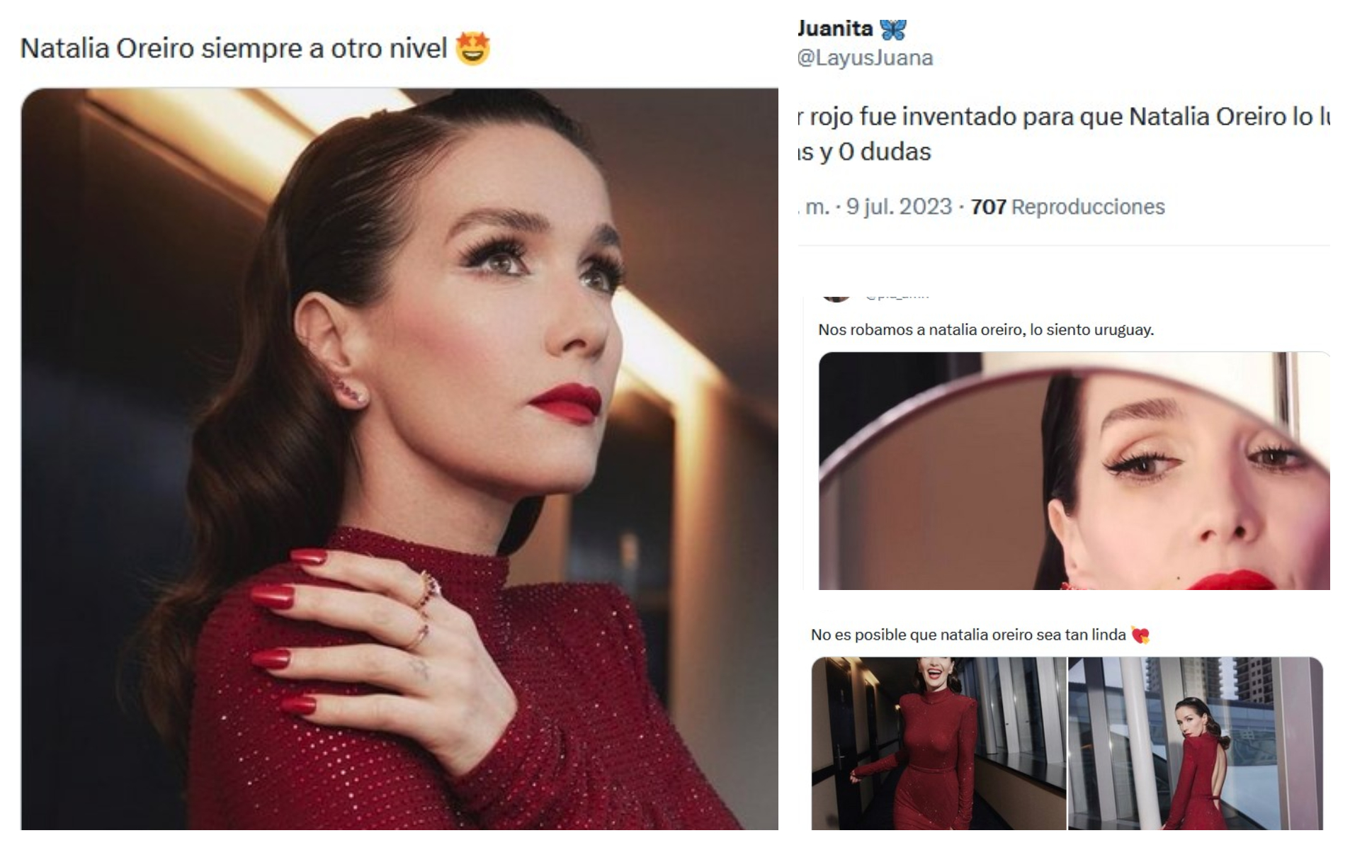 La más diosa: Argentina cayó a los pies de Nati Oreiro en la gala de ...
