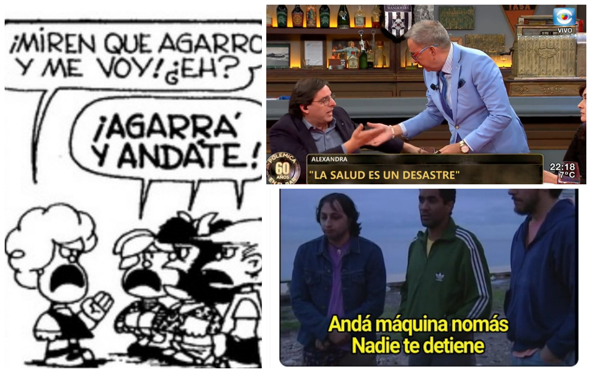 “Andá tranquilo”: Julio Ríos se enojó y abandonó la mesa de Polémica ...