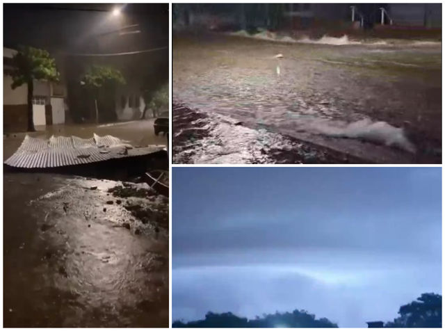 Salto: temporal “breve e intenso” causó anegamientos y daños y dejó a ...